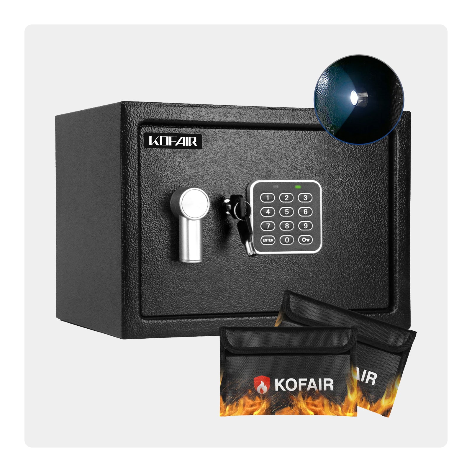 Kofair Safe Box Specs